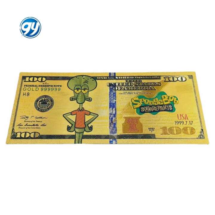 Ganyuan Anime Coin Gold & Silver Plaque - Customizable OEM/ODM