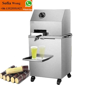 Cane Sugar Juicer - Sugar Cane Juice Machine - 304 Stainless Steel, 350W