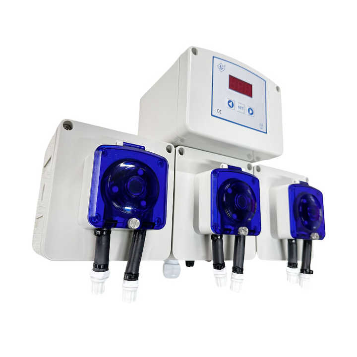 2025 Wholesale White Laundry Dosing Pump Dispenser With Three ...