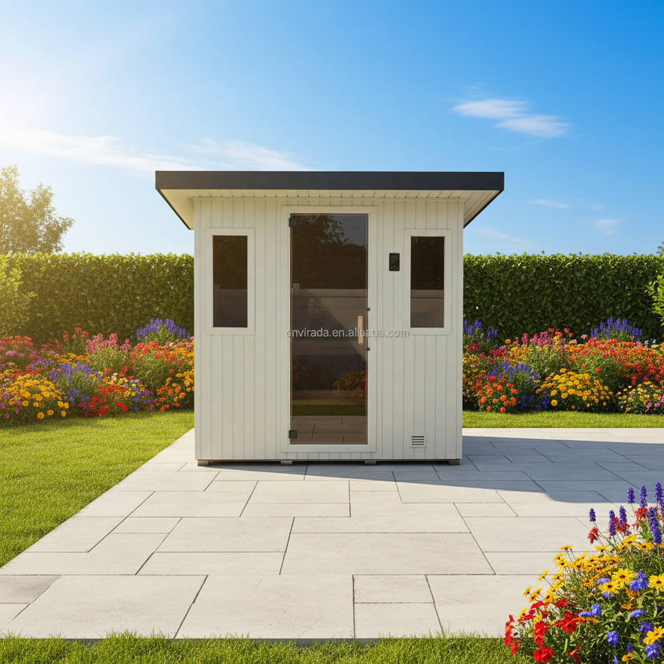 Traditional square sauna red cedar sauna solid wood Sauna Popular Model ...