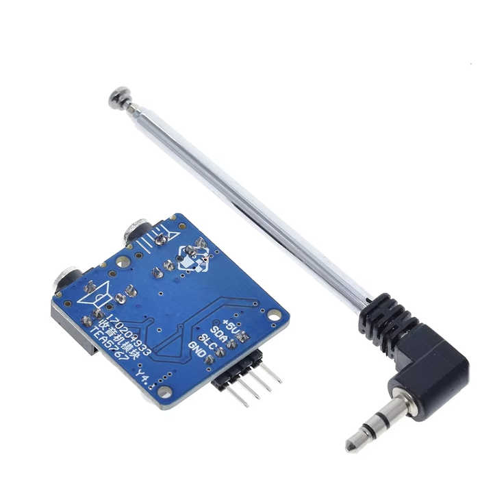 TEA5767 FM Stereo Radio Module For 76-108MHZ With Free Antenna Reverse ...