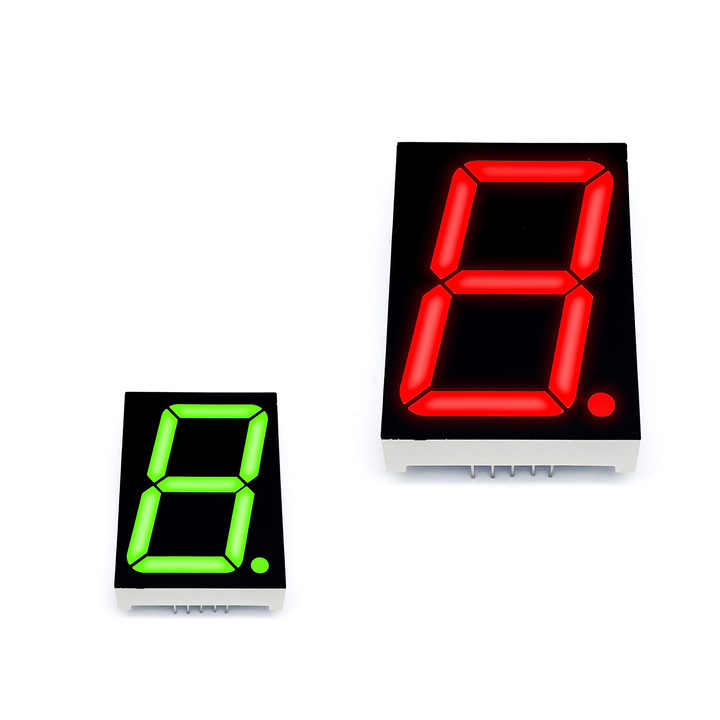 1.5 Inch Bicolor 7 Segment Display Red Green Single Digital Sign Seven ...