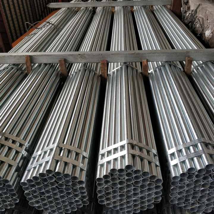 GI Pipe SAE 1008 1010 1020 Hot Dip Galvanized Round Steel Pipe