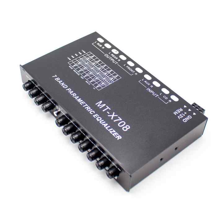 12V Portable EQ & Mini Amplifier for Car Audio System with Subwoofer ...