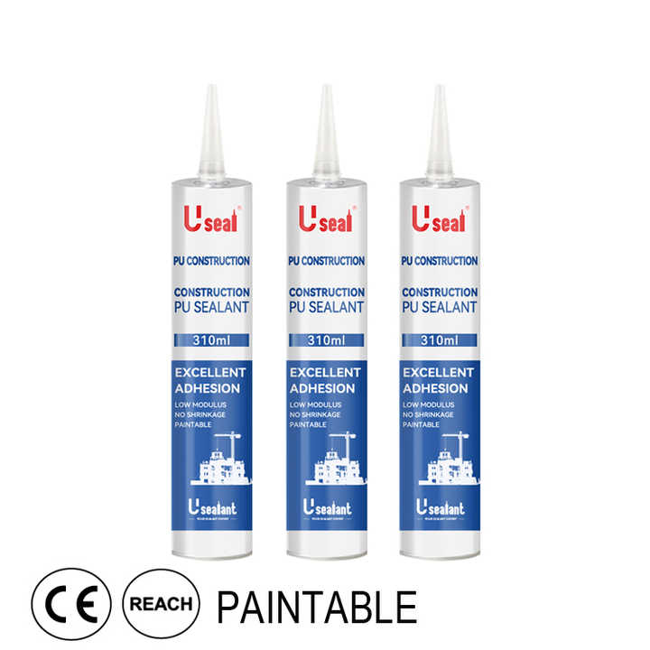 PU Chemical 310ml Construction Adhesive Sealant Shore A 25 Tunnel Grey ...