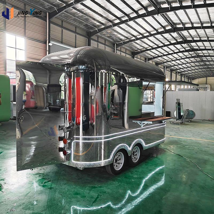 2025 Cartoon Food Trailer with Complete Kitchen Setup Ideal for Ice ...