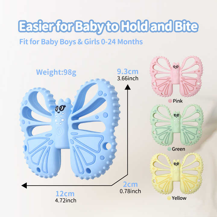 Autism Vibrating Sensory Chew Toy USB Charging 3x Vibration Setting ...