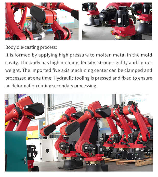 Industrial Robot Manipulator Arm Robotic Arm Automated Cnc Cell Loading and Unloading Robot for ...