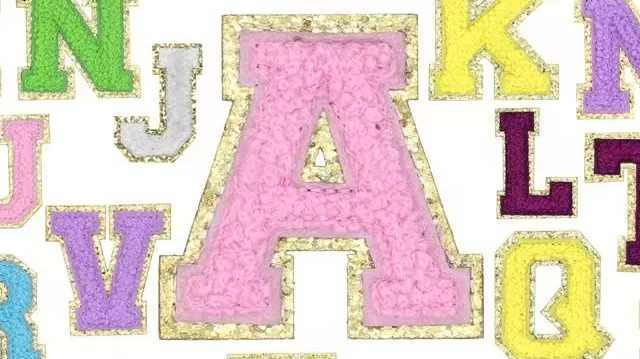 Wholesale Inventory of Blue Letter Embroidered Patches| Alibaba.com