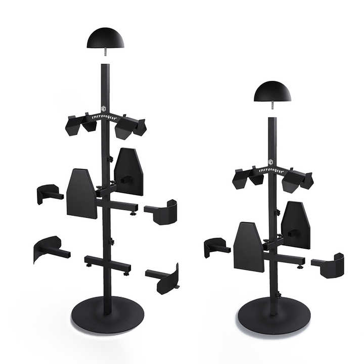 Emersongear 100% Iron Equipment Display Stand - Stable & Adjustable