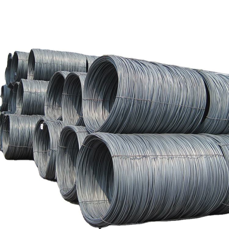 8mm Low Carbon Galvanized Steel Wire Rod Coils Galvanized High Carbon ...
