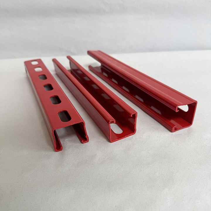 Sprayed Painted Lightweight Steel Channel 41x41 41x21 Unit Strut ...
