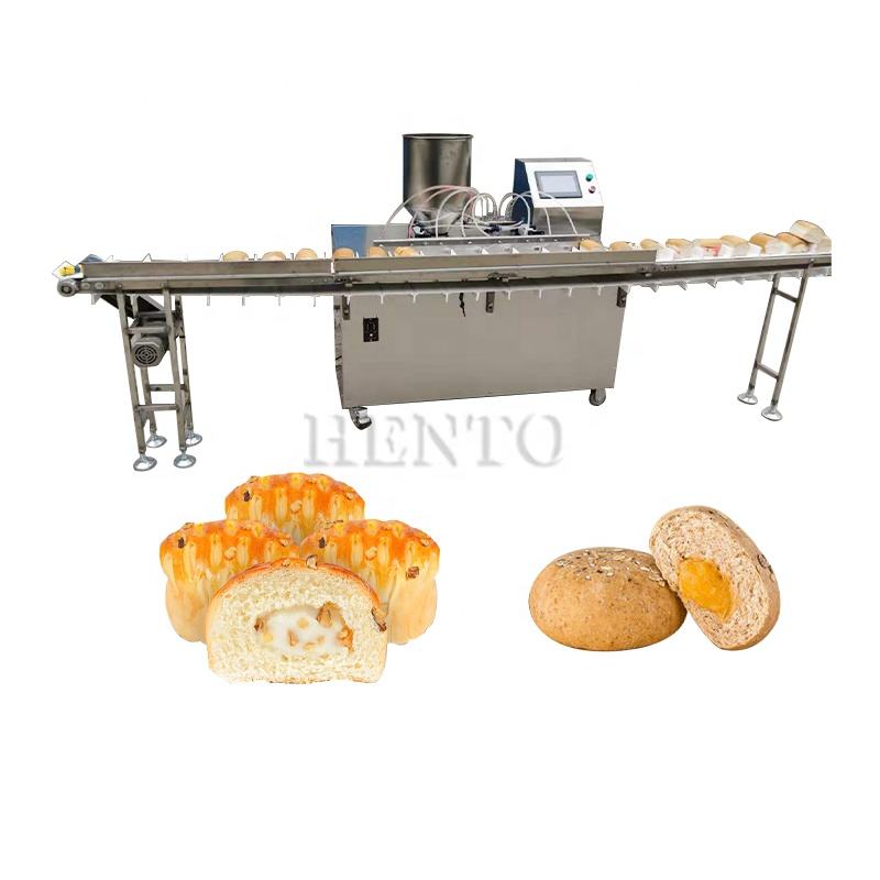 Automatic Cream Bread Sandwich Machine / Pastry Cream Filling Machine ...