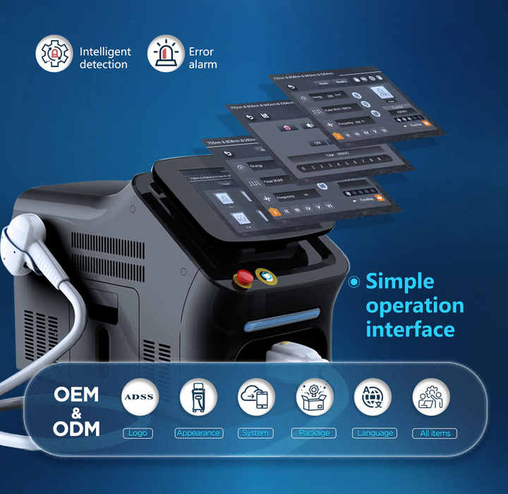 ADSS Ice Alexandrite Laser - Professional Hair Removal Machine