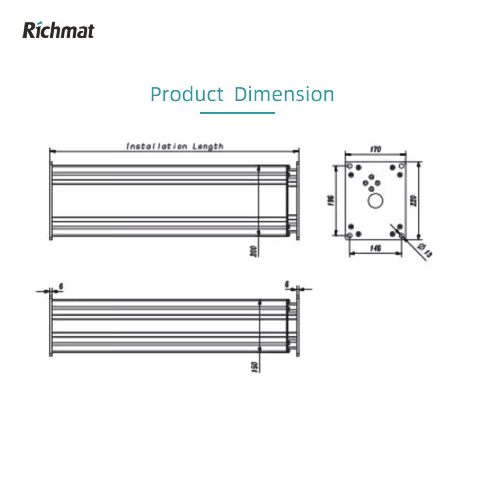 Column Actuator for Lifting - Heavy Duty & Reliable
