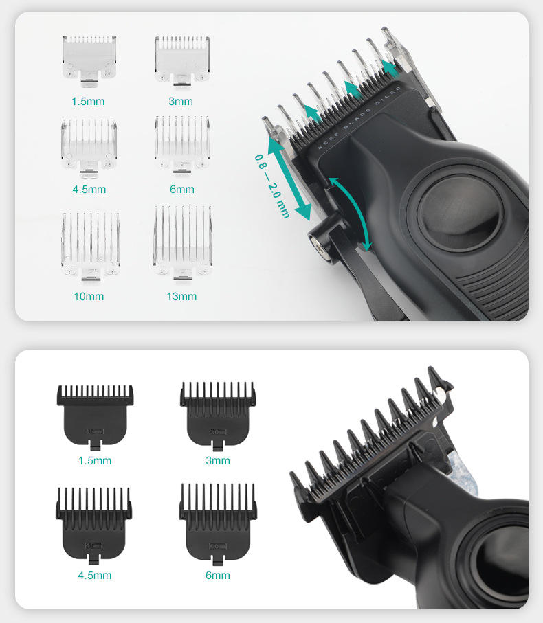 VGR V-196 & V-996 S3 Cordless Hair Clippers Salon Professional Hair ...