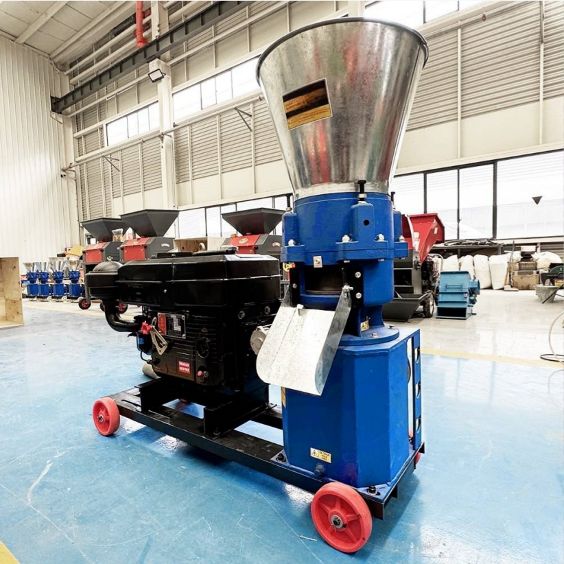 Livestock Feed Pelletizer High Palatability Pellet Mill for Small ...