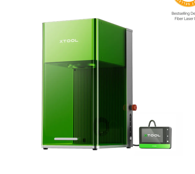 XTool F1 Ultra Deluxe Bundle, 20W Fiber & Diode Dual Laser Engraver ...