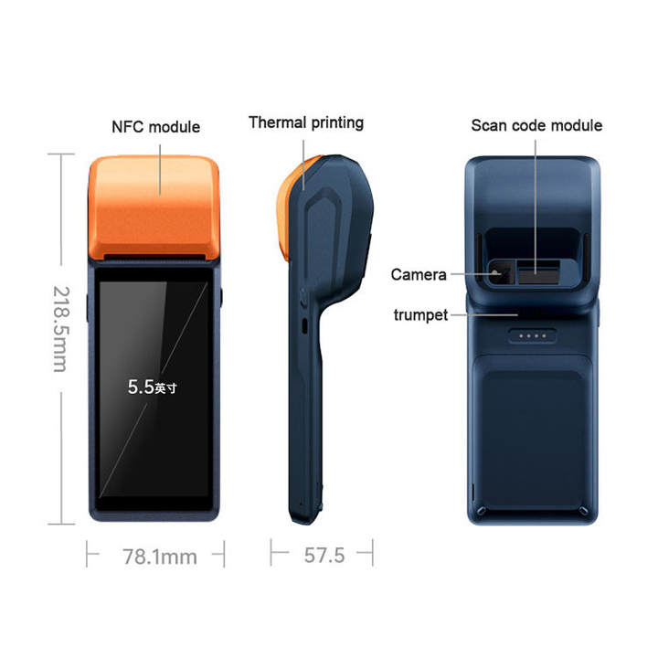 Q6 Smart POS Machine Billing Payment System Mobile Pos Terminal ...