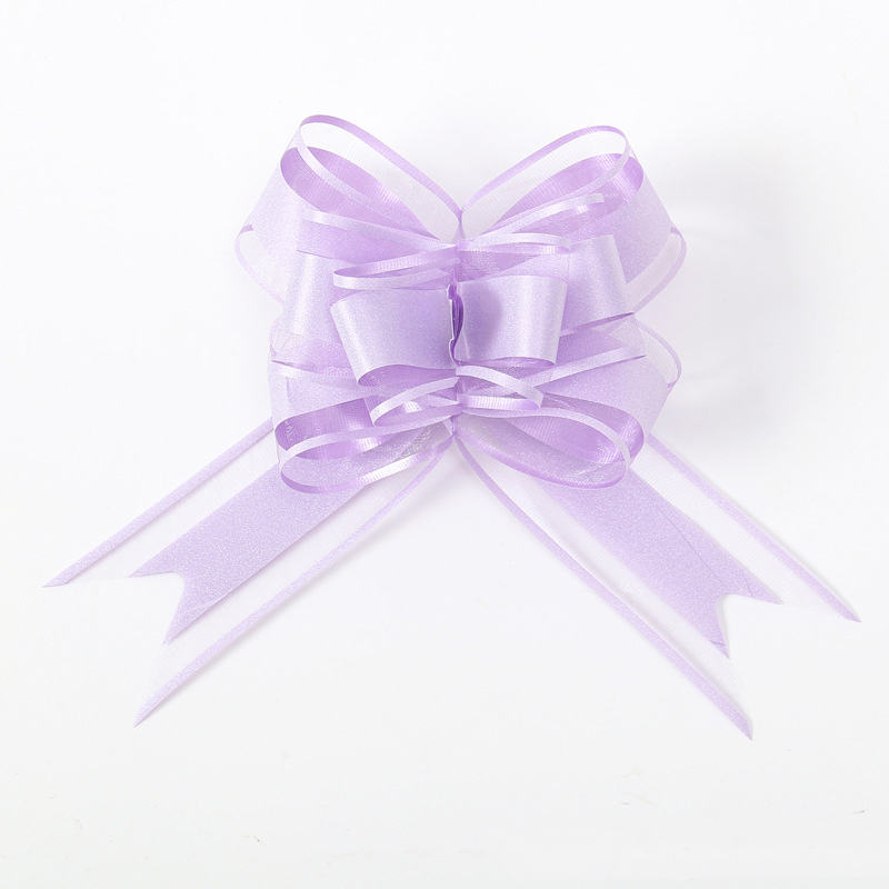 Glitter Butterfly Pull Bow for Wedding Car Large Handmade Eco-Friendly ...