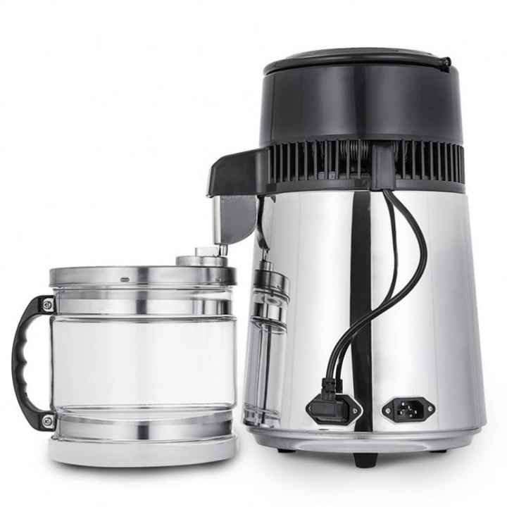 4L Silver Medical Water Alcohol Distiller Filter Purifier Machine Set ...