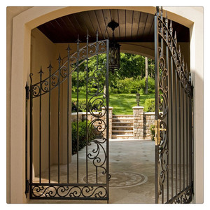Verified Supplier Indoor Iron Gate Sturdy Metal Construction | Alibaba.com