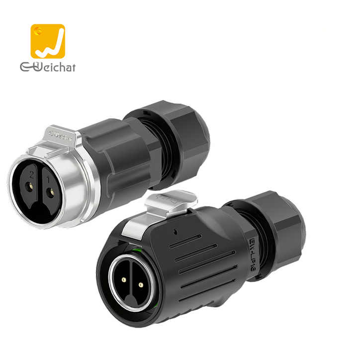 EW-LP16 Led Male Female Plug Connector Waterproof IP 68 IP 67 Connector ...