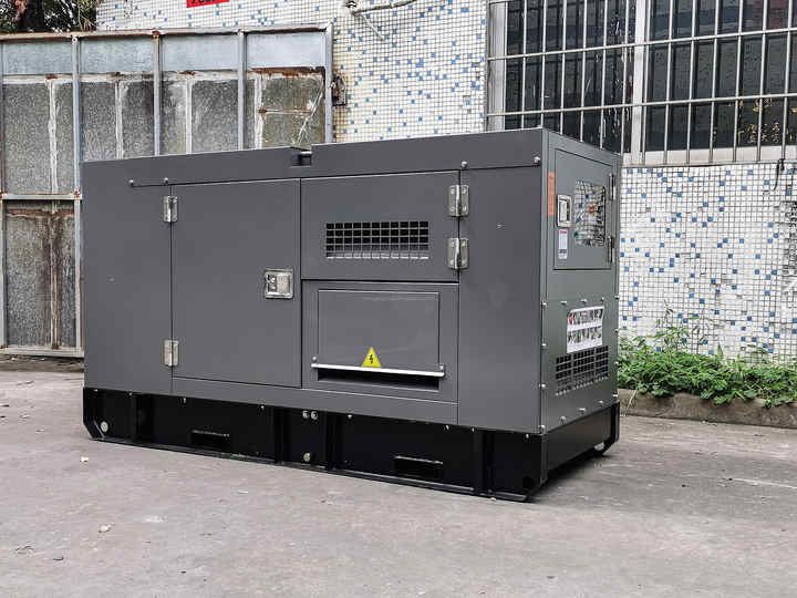 Silent Diesel Generator Set with Acoustic Enclosure for Ultra Quiet ...