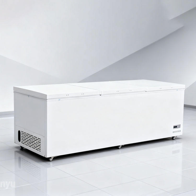 Commercial Chest Freezer Industrial Refrigerator Cabinet with ...