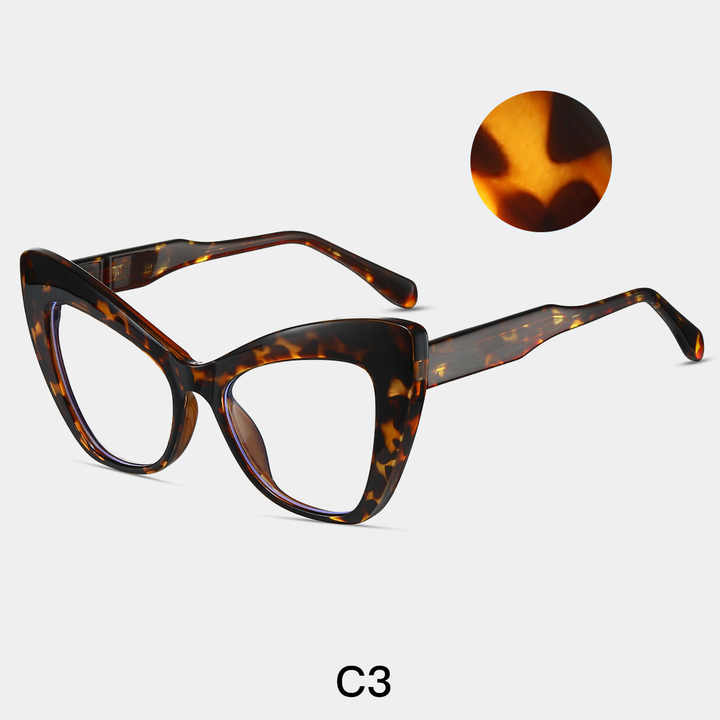87289 Fashion High Quality Classic TR90 Acetate Eyewear for Women Multi ...