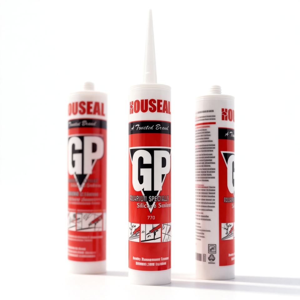Houseal Single Component GP Acetoxy Sealant for Glass Bonding and ...