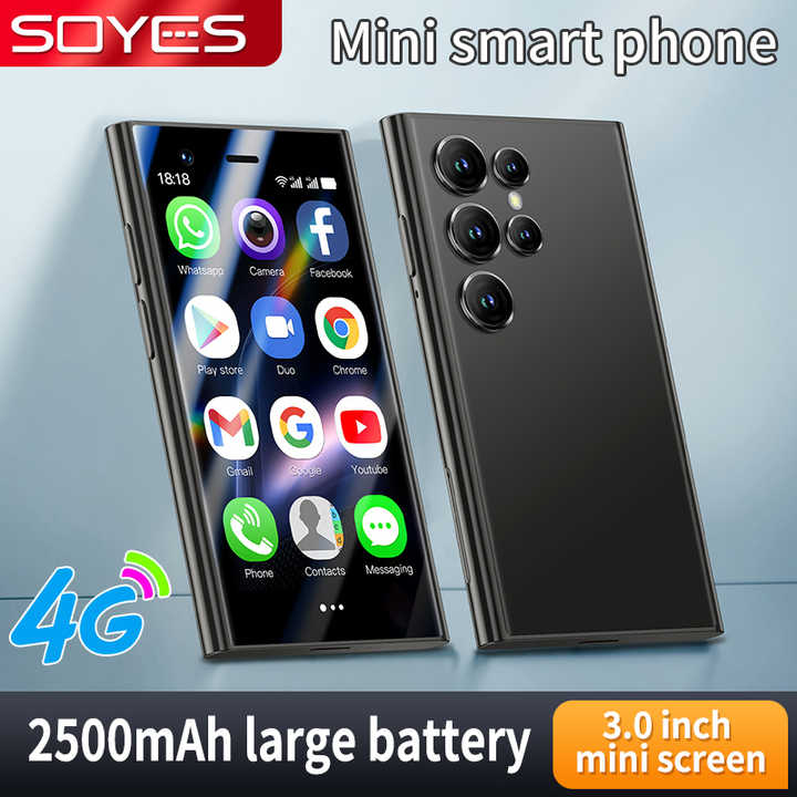 Mini Mobile Phone S24 Pro Max - Smart 4G Quad Card Android