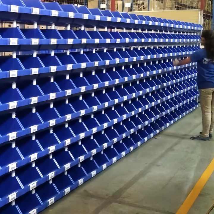 Industrial Strength Heavy-Duty Plastic Hang Bins for Workbench Small ...