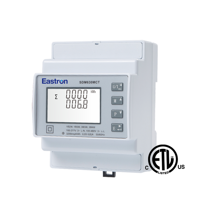 EASTRON SDM630MCT ETL Approved Smart Energy Meter for Three Phase