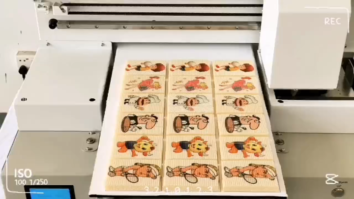 A3 Size Digital Food Flatbed Printer - Direct to All Kinds of Food