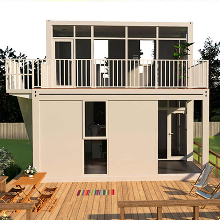 Luxury Customized Villa Prefabricated Container House Home with Open ...