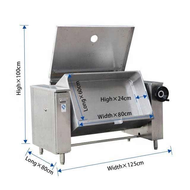 Truwin Electric Tilting Braising Pan - 80 & 120 Litres