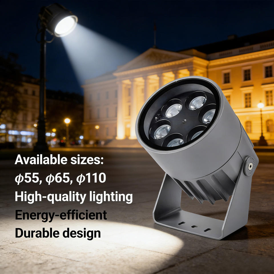 Outdoor IP66 Floodlight Tree Light Ground-Mounted Spotlight Landscape ...