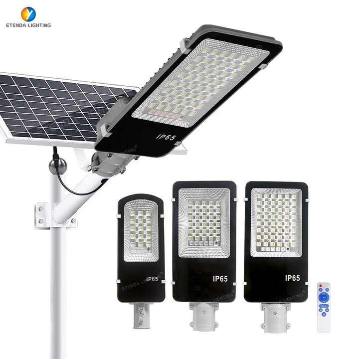 Factory Price High Quality Outdoor Solar Street Light Ip65 Waterproof 100w 200w 300w 400w 500w ...