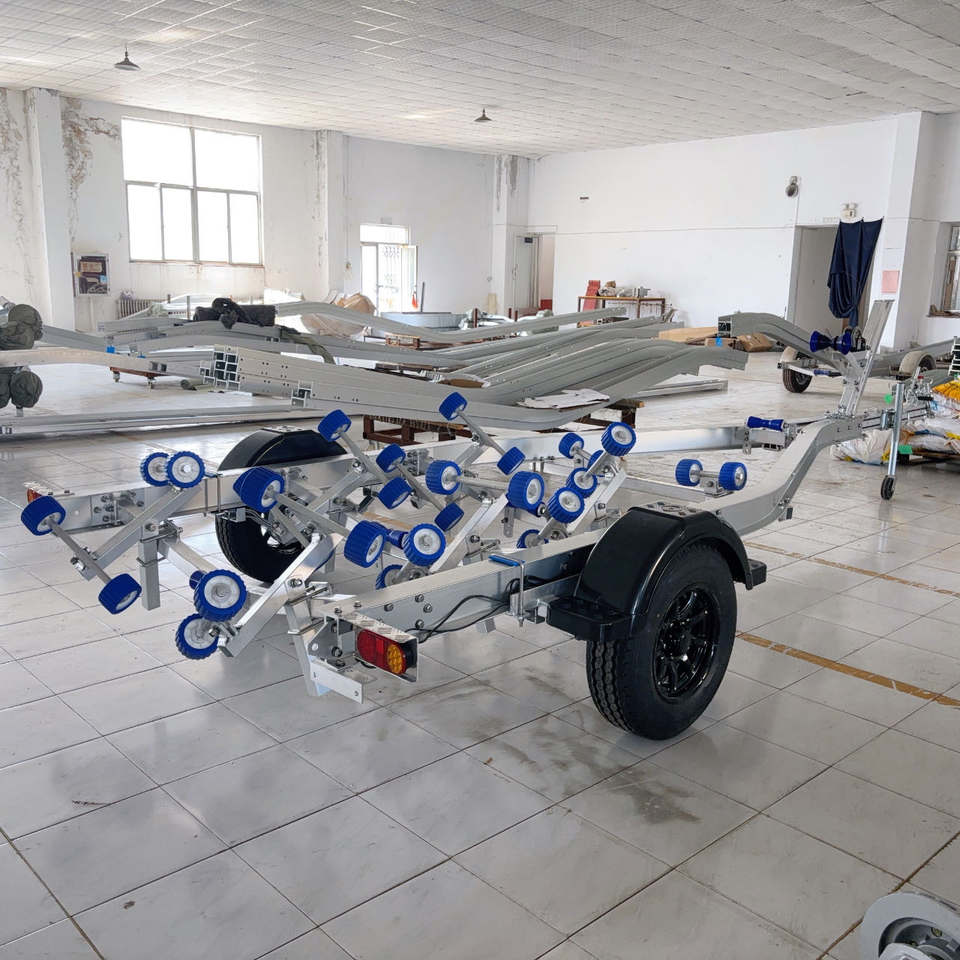 Aluminum Boat Trailer With VIN&DOT Inflatable Boat Trailer Wobbly ...