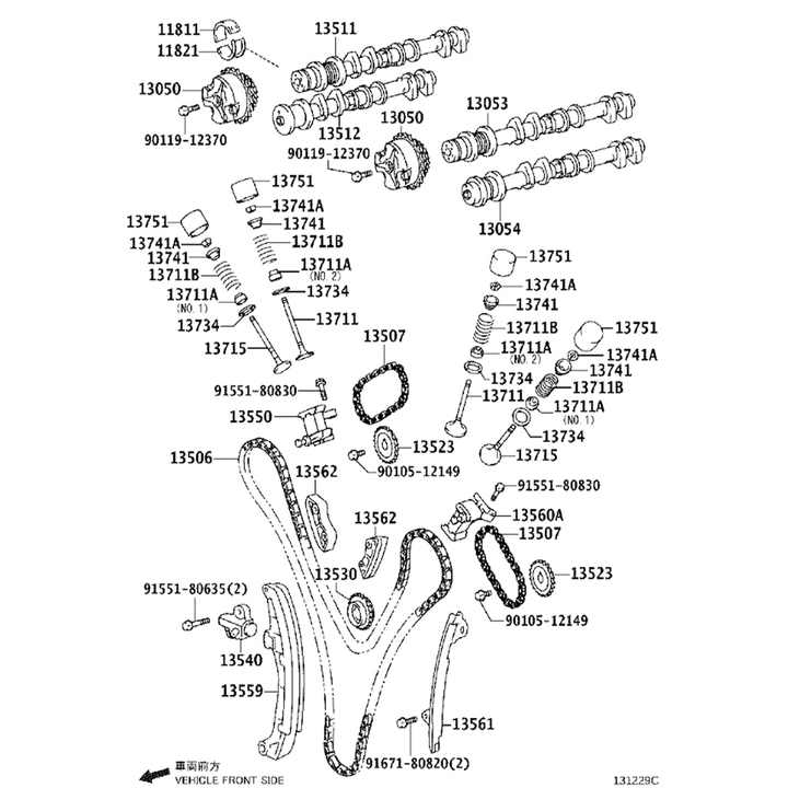 15PCS Timing Chain Kit Set Repair YD25 YD22 KB14 13028A-D201 13028 ...