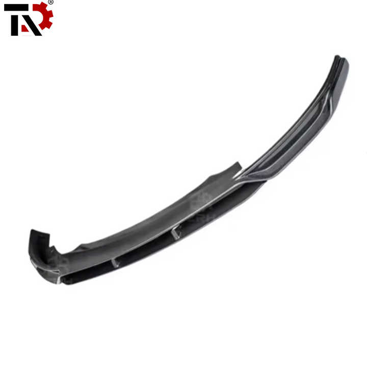 Tesla Model Y Wet Carbon Fiber Front Lip, CT Style Front Bumper ...