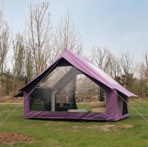 Woolf 9sqm Outdoor Camping Oxford Cloth Inflatable Tent