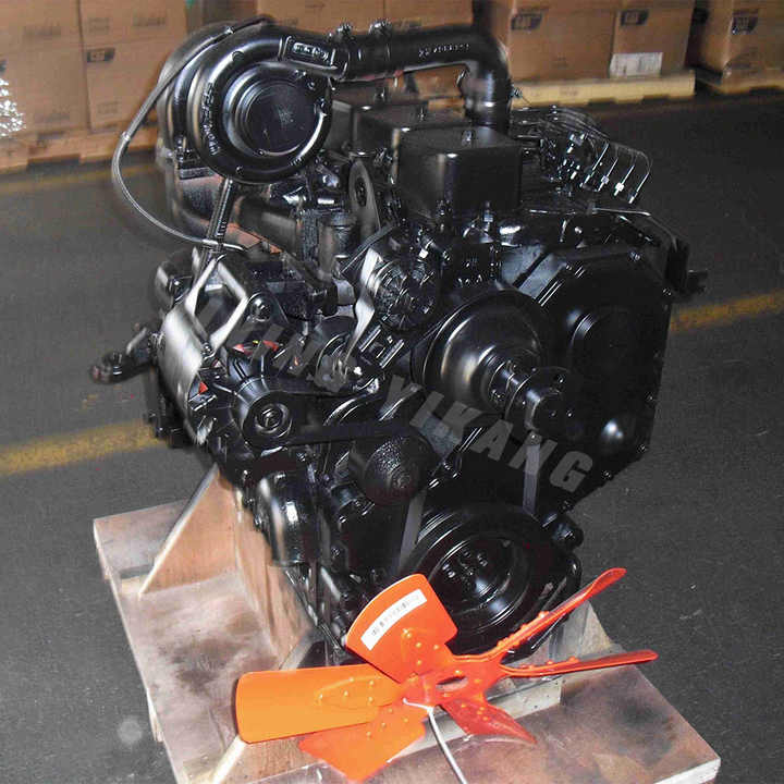 4BT Construction Machinery 100hp 4Cylinder Diesel Engine Complete 4BTA3.9-C100 Assembly| Alibaba.com