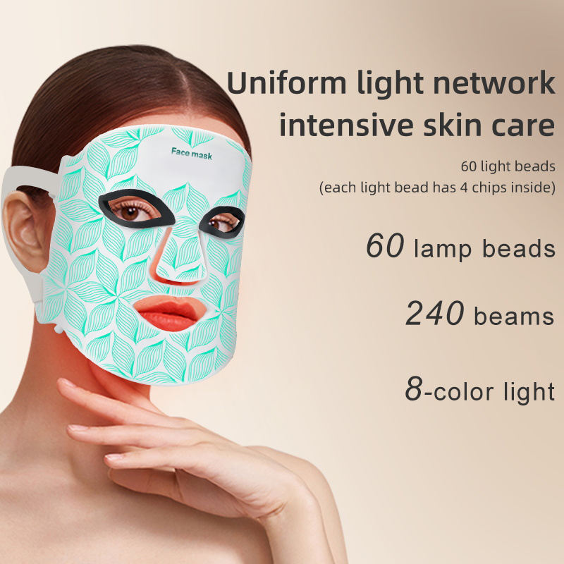 Quality Certifications Red Light Led Facial Mask 7 Colors+infrared ...