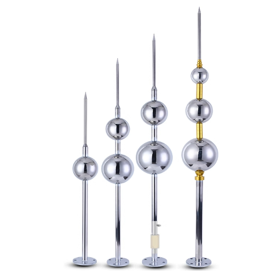 High-Performance Copper lightning Rod Arrestor air Terminal lightning ...