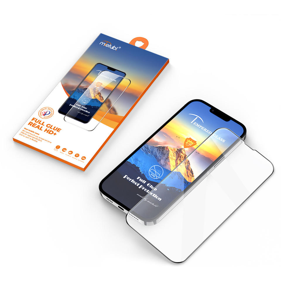 HD Big Curved Edge Color Screen Full Glue ESD Tempered Glass for Mobile ...