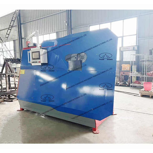 Full Automatic Cnc Steel Bar Hoop Bending Straightening and Cutting ...