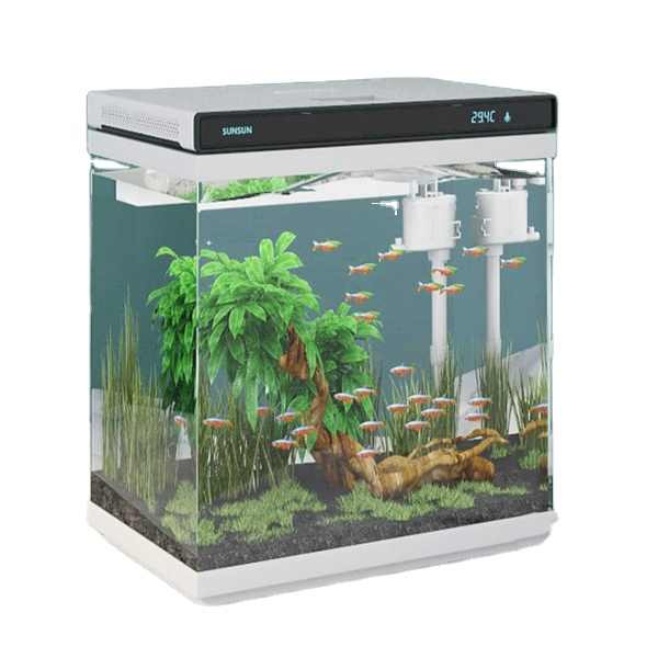Sunsun HRK Series Open Small Fish Tank - Sustainable & Stylish