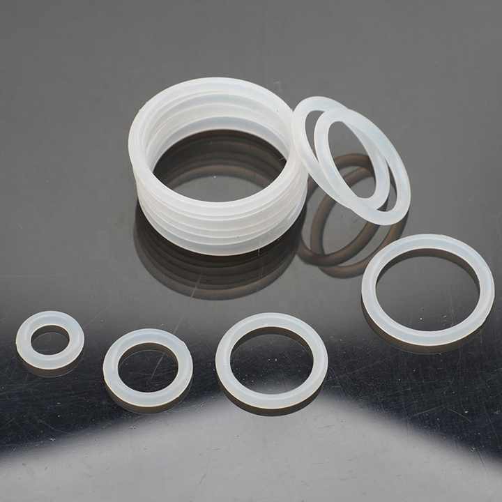 Food Grade Transparent Silicone O-Ring VMQ Transparent Rubber Seal ...
